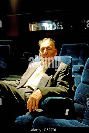 Ex sixties villain Mad Frankie Fraser at a London screening house where ...