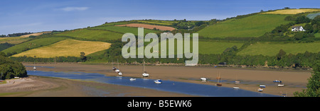 The River Avon at Bantham South Devon England UK A picturesque view ...