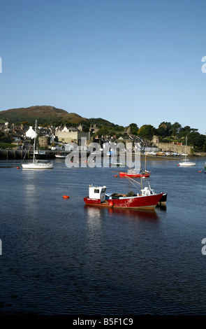 The picturesque Conwy (Conway) estuary is overlooked by the ancient ...