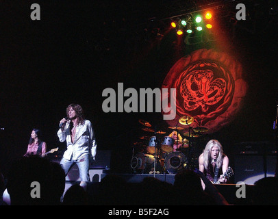 Rock band Whitesnake playing at the Newcastle City Hall Lead singer ...