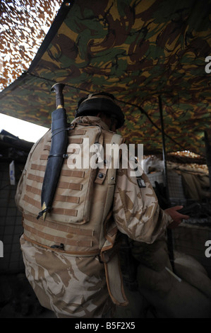 Afghanistan with Hughes O P S JTAC hill FOB Delhi Stock Photo - Alamy