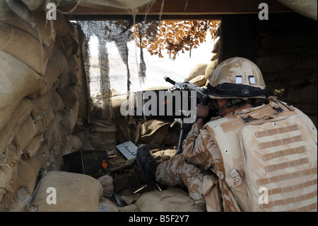Afghanistan with Hughes O P S JTAC hill FOB Delhi under attack Stock ...