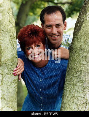 Michael Barrymore comedian and wife Cheryl Barrymore May 1987 Stock ...