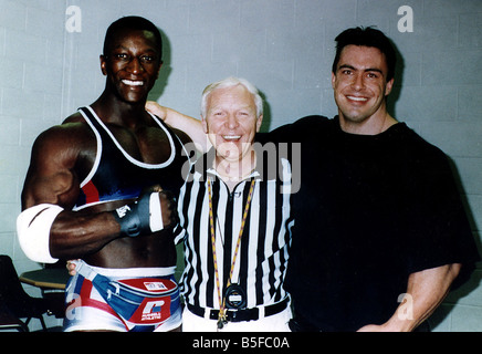 John Anderson Referee from the television programme Gladiators with ...