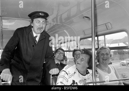 Stephen Lewis (Actor) seen here in the role of bus inspector Blakey ...