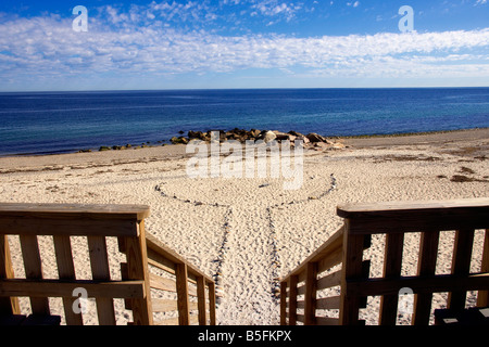 Town Neck Beach, Cape Cod Bay, Sandwich, Cape Cod, Massachusetts, New ...