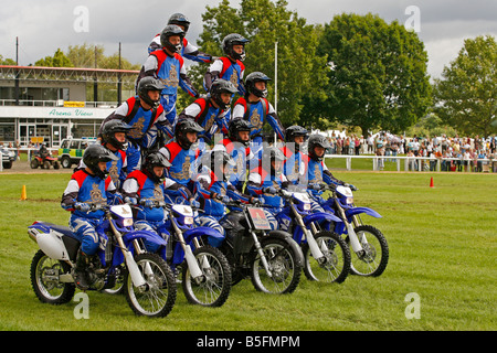 Motorcycle display team Stock Photo - Alamy