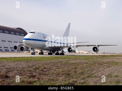 SOFIA, Stratospheric Observatory for Infrared Astronomy, Boeing 747-SP with registration N747NA ...