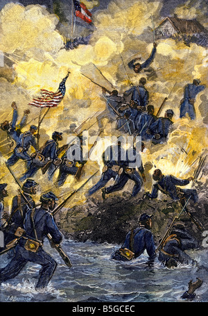 The 54th Regiment Massachusetts Volunteer Infantry was an infantry ...