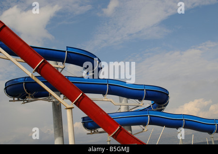 Water slide Supetar Dalmatia Croatia Stock Photo - Alamy