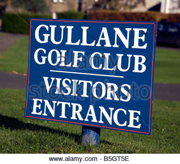 Gullane Golf Club in East Lothian, Scotland, united Kingdom Stock Photo ...