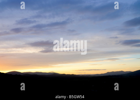 Sunset Towamba New South Wales Australia // Sunset over the range at ...