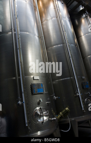 Wine storage vats Stock Photo - Alamy