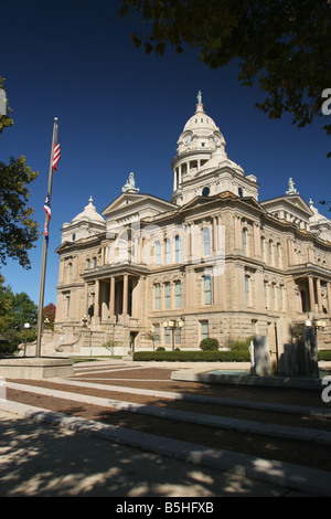 Miami County Courthouse Troy Ohio Built 1888 Stock Photo - Alamy