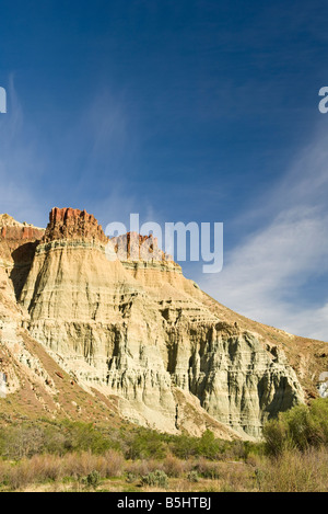 Cathedral Rock at the John Day Fossil Beds National Monument in Eastern ...