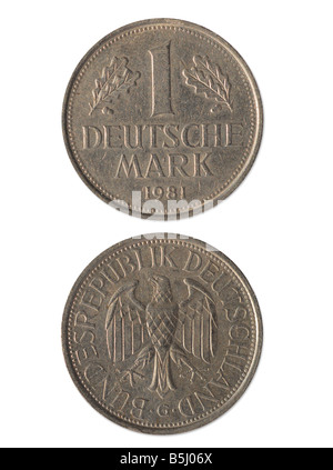 One german mark Stock Photo - Alamy