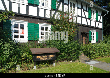 Museum Raiffeisenhaus in Flammersfeld, Naturpark Rhein-Westerwald ...