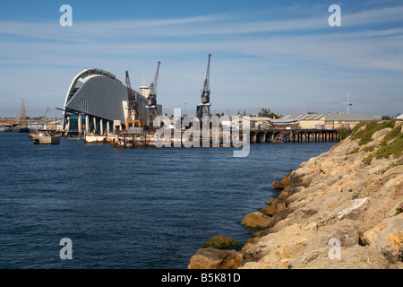 unique and modern architecture of the Fremantle Maritime Museum, Perth ...