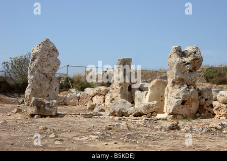 Skorba Prehistoric Temple, Malta Stock Photo - Alamy
