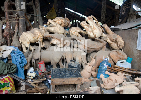 Akamba Handcraft Co-op Society, Mombasa, Kenya Stock Photo - Alamy