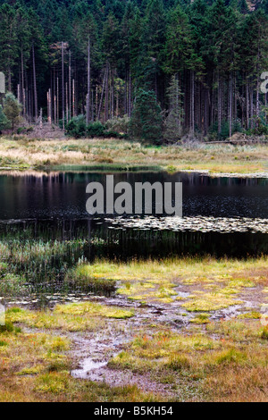 Harrop Tarn Remote Small Lake High In The Mountain Fells Above ...