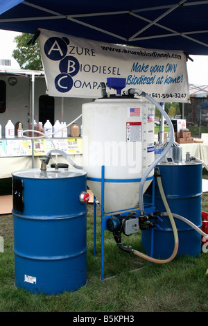 Home made biodiesel equipment Stock Photo - Alamy