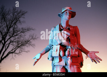 STATUE AT VIETNAM MEMORIAL, "WHY DO YOU FORGET US?" BY RODGER M. BRODIN ...