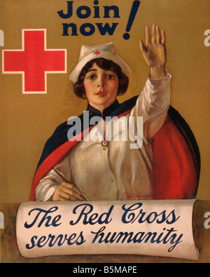 1914 , USA : American Red Cross - They need us over there" 1000 ...