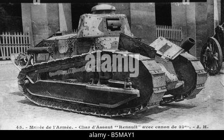 World War One WWI 37mm M1916 in action with U.S. forces, 1918 French ...