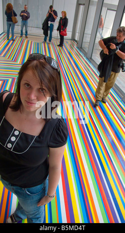 Lobby, Museum of Modern Art MoMa, Midtown Manhattan, New York City ...
