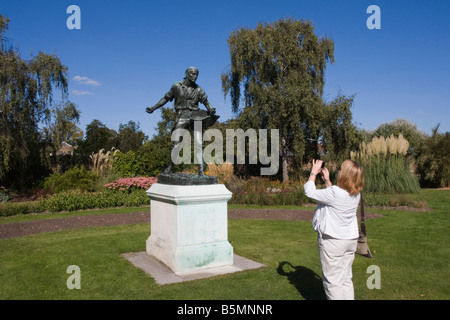 The Sower Statue, Kew Royal Botanic Gardens Stock Photo - Alamy
