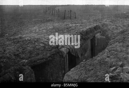 World war one, Russian trenches in the forests of Sarikamish, during ...