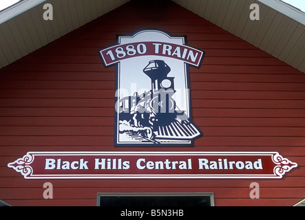 1880 Train, Black Hills Central Railroad, Keystone, South Dakota, USA ...