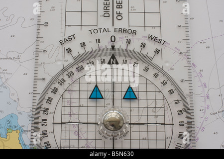 Portland Plotter and Chart Stock Photo - Alamy