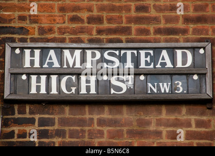 Hampstead High Street in Hampstead, London Stock Photo - Alamy