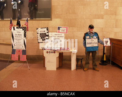 An American Vietnam Veteran asking for donations for homeless and ...