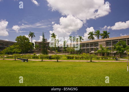 BELMOPAN BELIZE Government buildings in the national capital city of ...