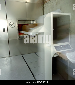 UK Death crematorium interior computer controlled Tabo Inex cremators ...