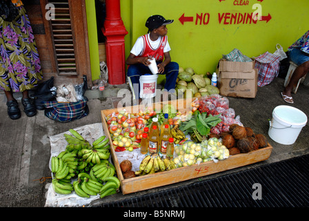 Fruit, Grenada island, West Indies, Central America Stock Photo - Alamy