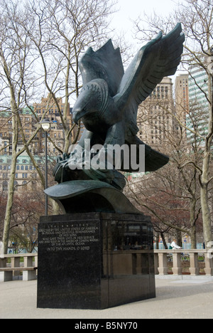 Battery Park, located in Lower Manhattan, New York City, is a ...