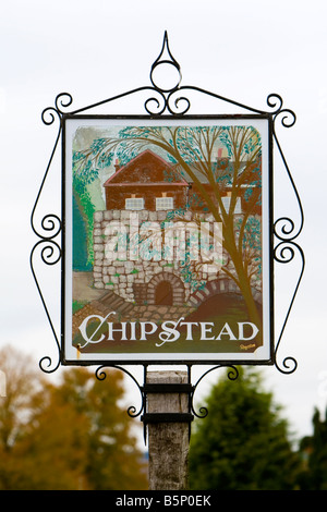 The Village, Chipstead, Kent Stock Photo - Alamy
