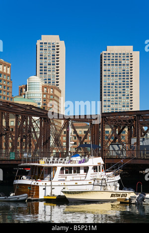 Fort Point Channel Marina, Boston, Massachusetts, USA Stock Photo - Alamy