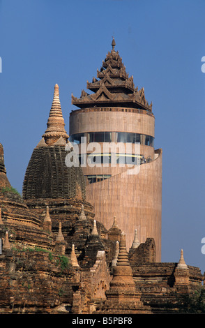 The controversial Nan Myint viewing or observation tower and Buddhist ...