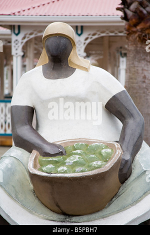 Market Women Monument Marigot City St Martin Island French Antilles ...