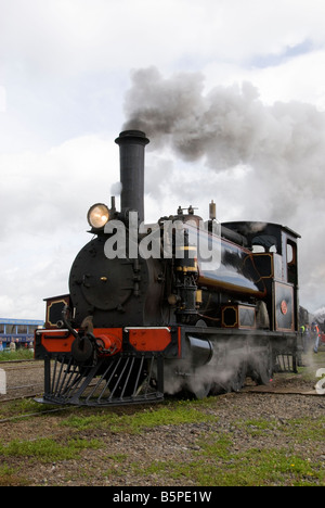 J Class steam engine, Fielding, Manawatu, North Island, New Zealand ...
