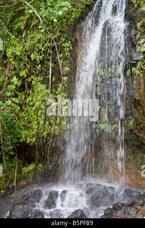 A view of one of the many waterfalls on the Brazilian side of Iguazu ...
