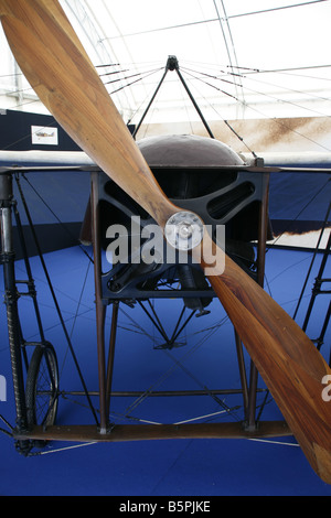 old flying machine at military open day Stock Photo - Alamy