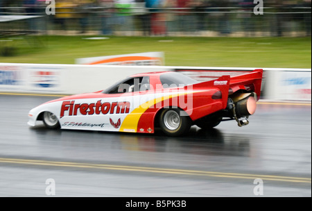 Jet Funny Car Firestorm Pontiac Firebird driven by Roger Goring, Drag ...
