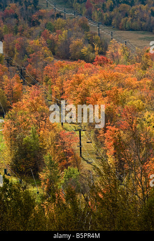 New Hampshire rolling hills in fall Stock Photo - Alamy