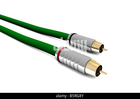 Audio Cinch Plug Stock Photo - Alamy